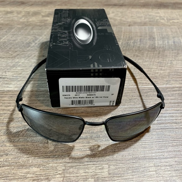 Oakley | Accessories | Oakley Square Wire Polarized | Poshmark